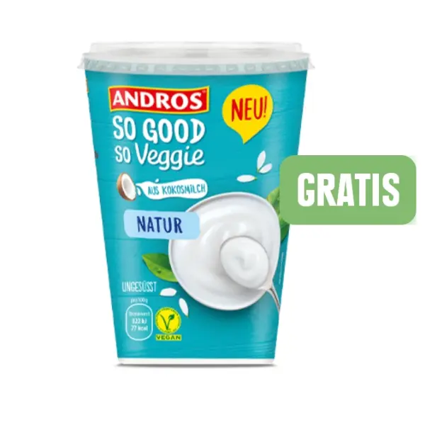 Andros "SO GOOD So Veggie" gratis testen (scondoo)
