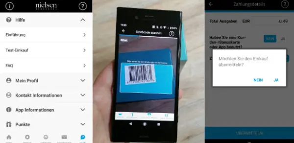 Nielsen Homescan: Einkauf scannen & Prämien kassieren