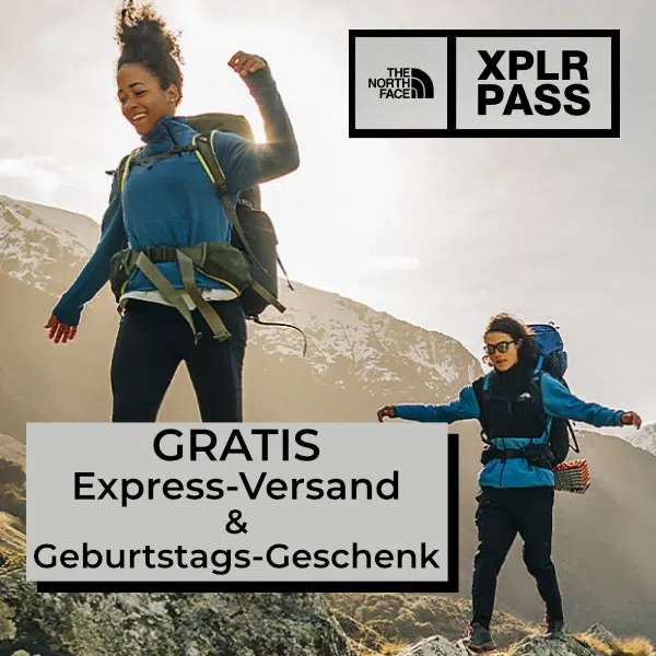 The North Face: GRATIS Express-Lieferung + Geburtstagsgeschenk