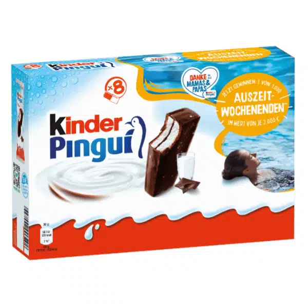 kinder Pingui Gewinnspiel: Chance auf Auszeit-Wochenende