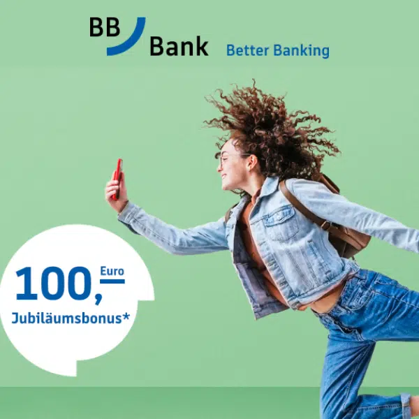 BBBank: 100€ für gratis Girokonto (nur für Kunden bis 26 Jahre!)