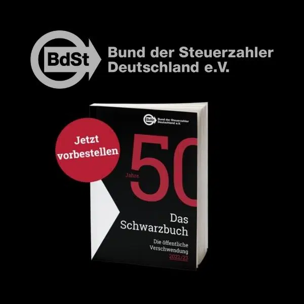 Das Schwarzbuch des BdSt Deutschland gratis vorbestellen