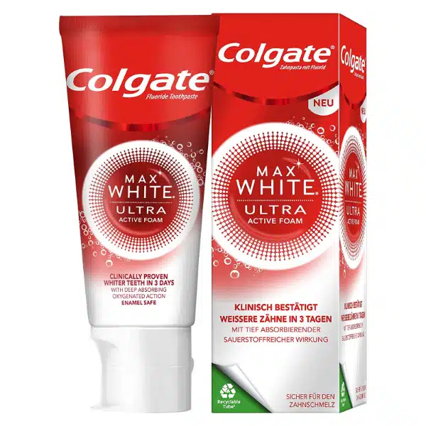 Colgate Max White Ultra gratis testen