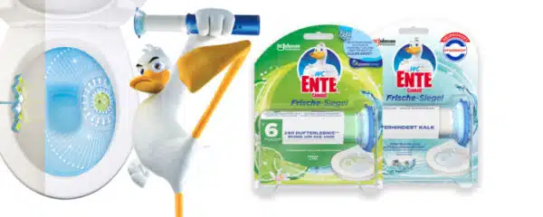 WC Ente Frische-Siegel gratis testen: Geld-zurück-Aktion