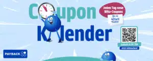 Payback-Coupon-Kalender: Täglich Coupons & Gewinnchance