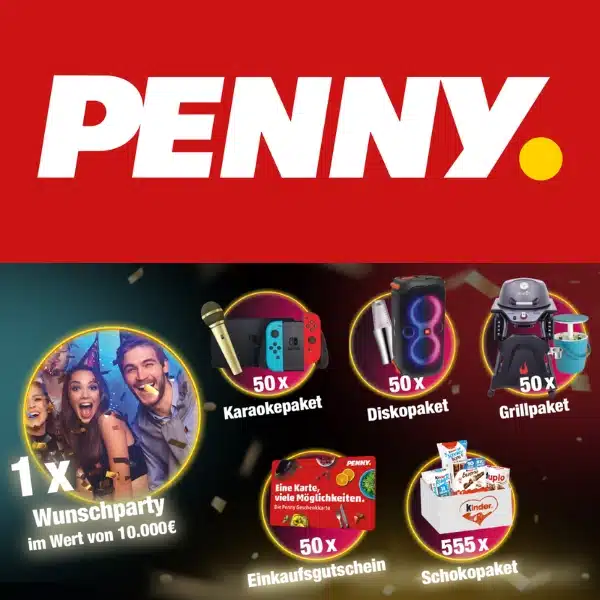 PENNY & Ferrero verlosen Wunschparty + Sofortgewinne