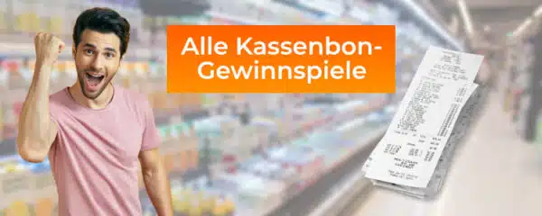 Kassenbon-Gewinnspiele: Alle Verlosungen im Überblick