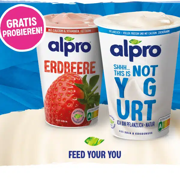 alpro THIS IS NOT Y*GHURT gratis testen