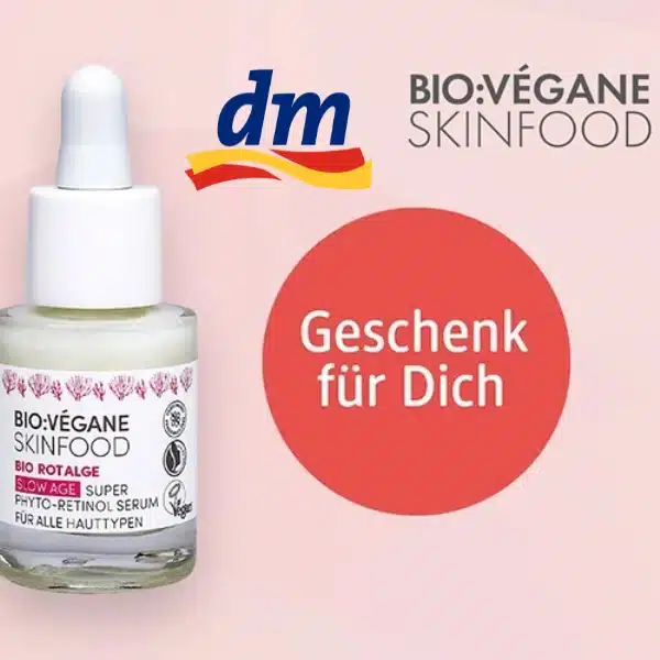Geschenk bei dm: Bio Rotalge Super Phyto-Retinol Serum