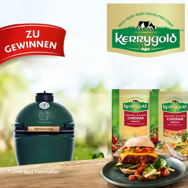 Kerrygold Gewinnspiel: Chance auf BBQ-Grill
