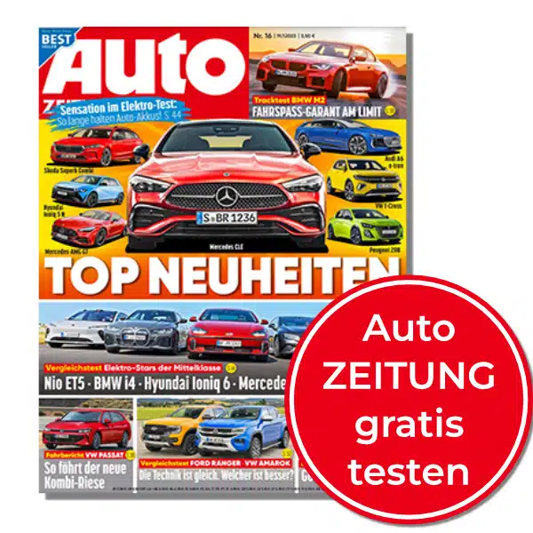 Auto ZEITUNG bis zu 3 Monate gratis: 6 Ausgaben geschenkt