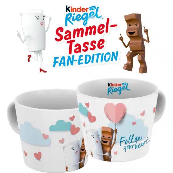 kinder Riegel-Gewinnspiel: Malwettbewerb mit Milky & Schoki