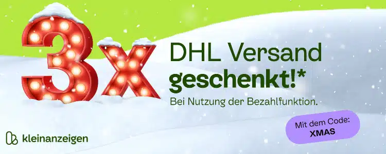 Aktionscode Kleinanzeigen Dhl