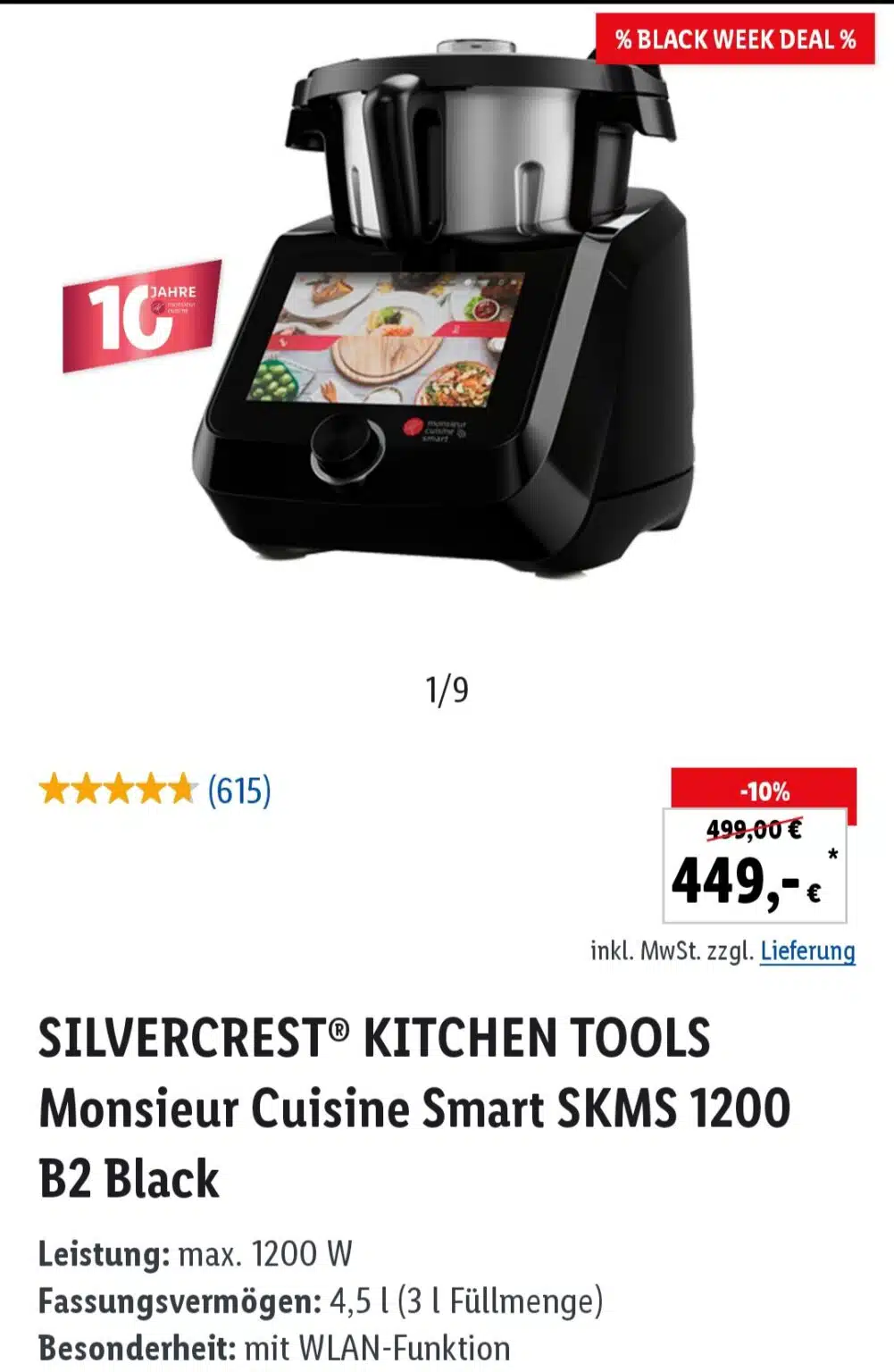 Gratis Versand im Lidl Online-Shop - ohne MBW, Produkte ab 0,99€!