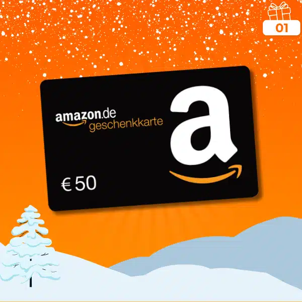50€ Amazon-Gutschein im Kostenlos.de-Adventskalender