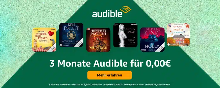 Audible 3 Monate gratis: Jetzt Silvesterangebot nutzen