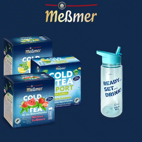 Meßmer-Aktion: 3x Cold Teas kaufen & Sportflasche gratis sichern