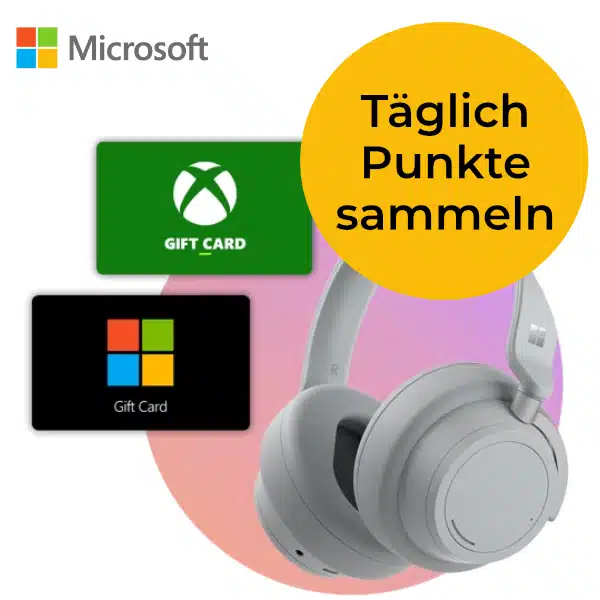 Microsoft Rewards: ganz nebenbei Gutscheine verdienen