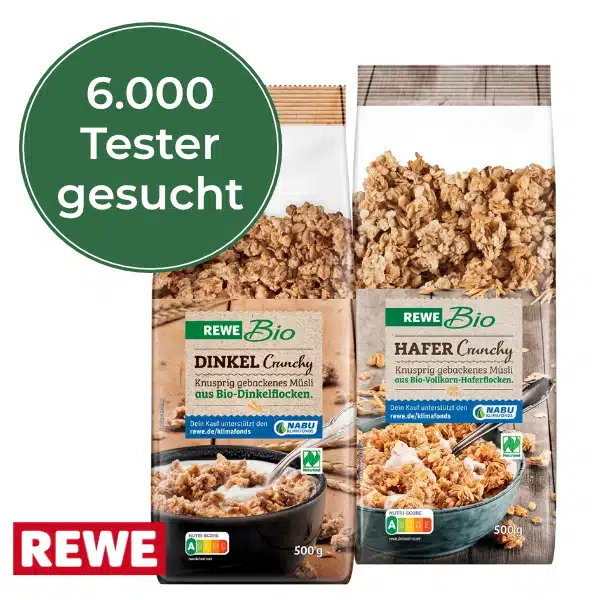 REWE Produkttest: Produktneuheiten kostenlos testen