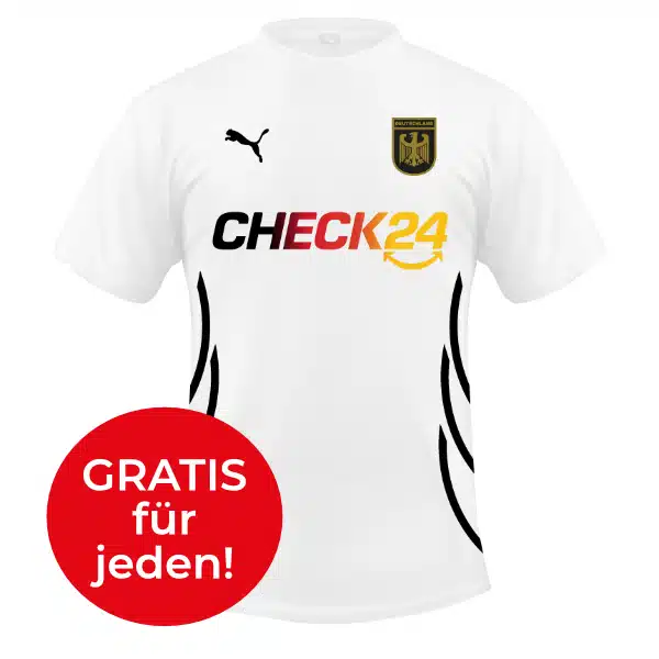 Gratis EM-Trikot von CHECK24