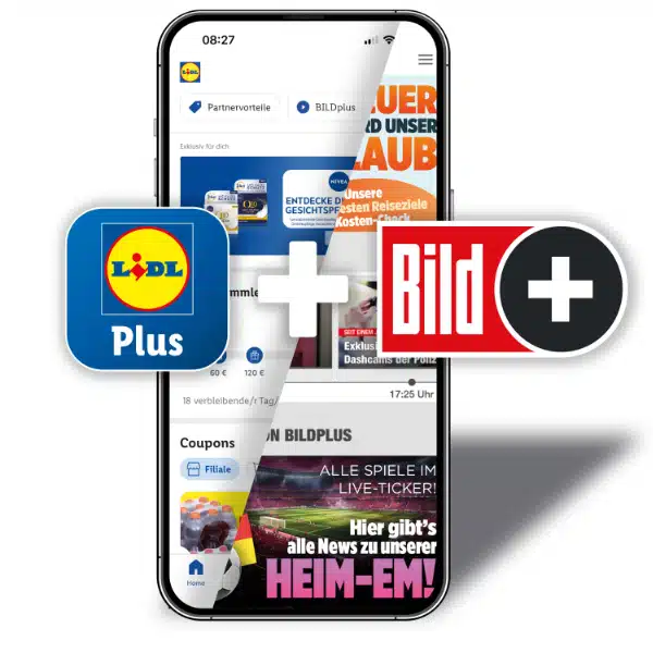 BILDplus 1 Monat gratis mit der Lidl-App