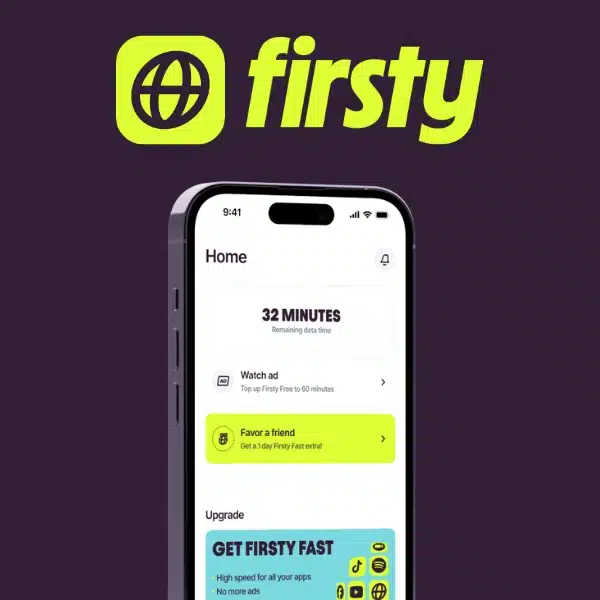 Kostenlose 300 kbit/s-Datenflat weltweit mit Firsty eSIM