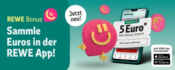REWE Bonus-Programm: Mit jedem Einkauf Guthaben sammeln