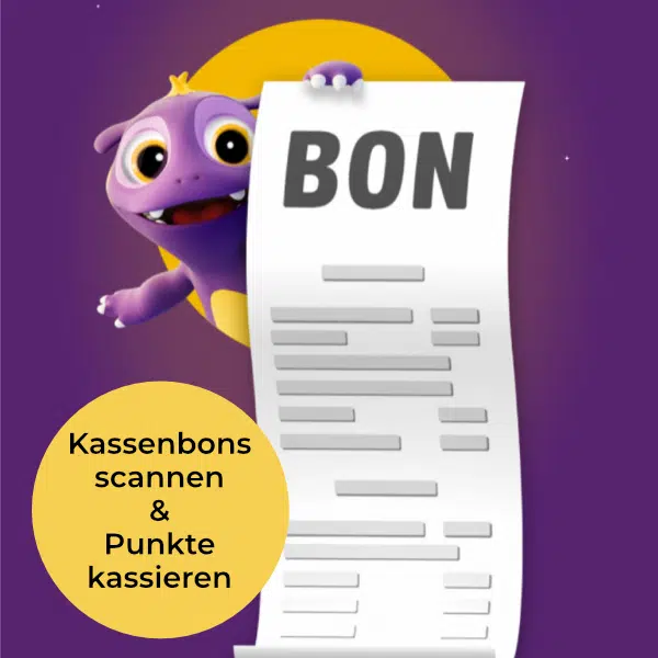 Kassenbons mit DeutschlandCard-App scannen & Punkte sammeln