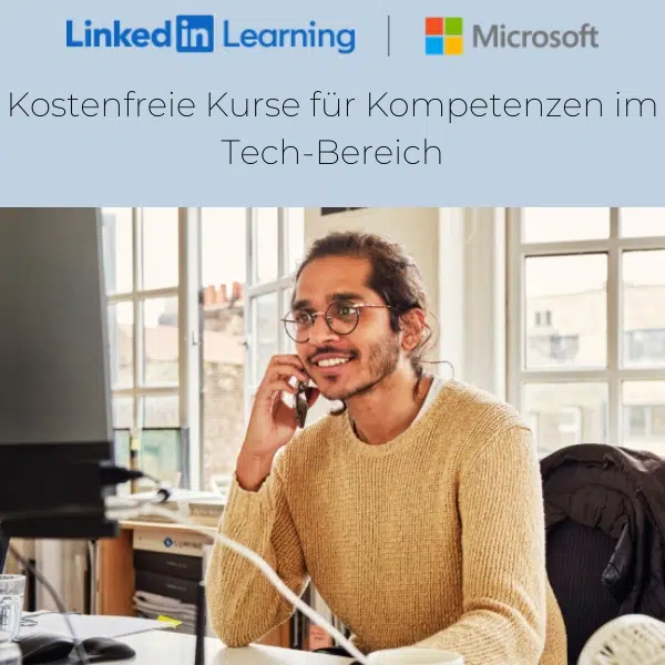 LinkedIn & Microsoft: Kostenlose Kurse mit Zertifikat