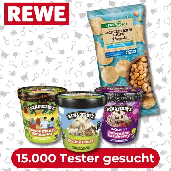 REWE Produkttest: Produktneuheiten kostenlos testen