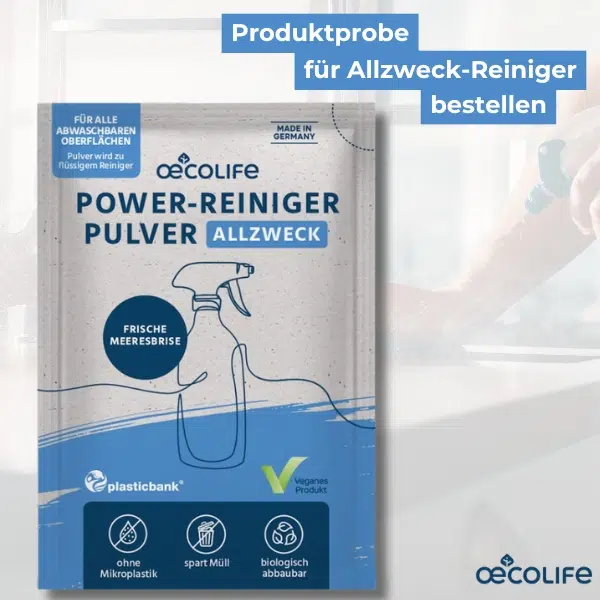 oecolife: GRATIS Allzweck Power-Reiniger Pulver sichern