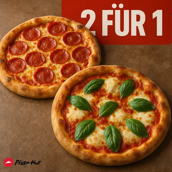 Pizza Hut: 2-für-1-Angebot bei Groupon