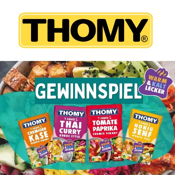 THOMY-Gewinnspiel: Saucen-Paket gewinnen