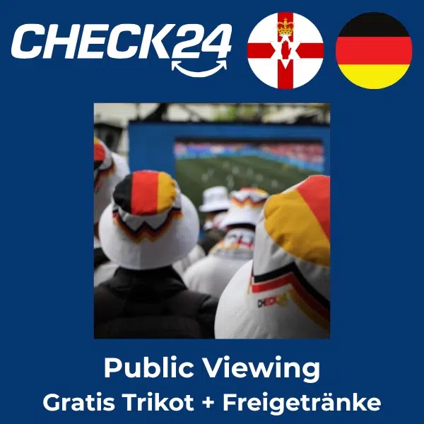 CHECK24 Public Viewing in Kaiserslautern mit gratis Trikot & mehr