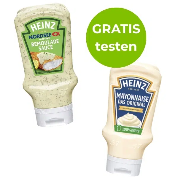 HEINZ Mayonnaise & Remoulade gratis testen