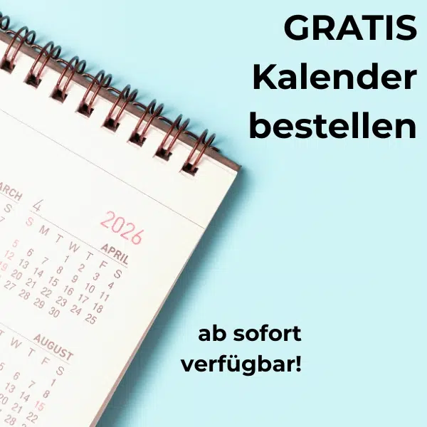 Kostenlose Kalender 2026 bestellen - alle Angebote