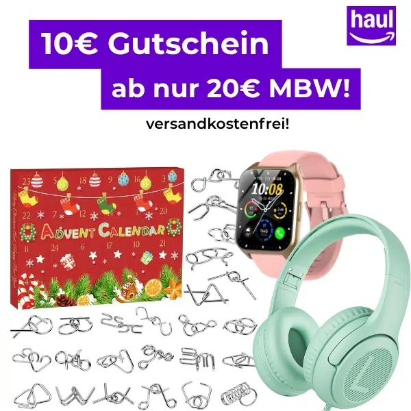 10€ Gutschein Amazon Haul während Black Friday Woche