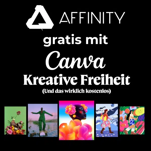 Photoshop-Alternative Affinity kostenlos nutzen mit Canva