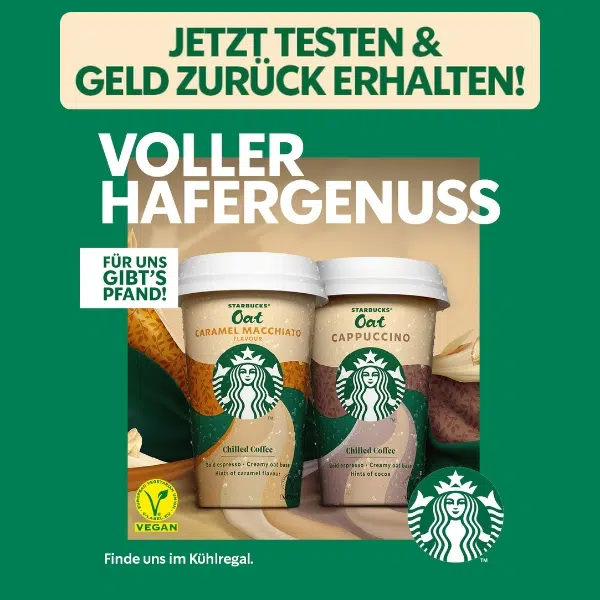 Arla Starbucks Oats gratis testen