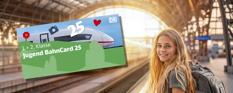 Gratis Jugend-BahnCard 25: 1 Jahr für 0€